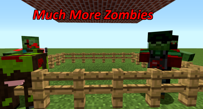 Much More Zombies Mod | MCreator